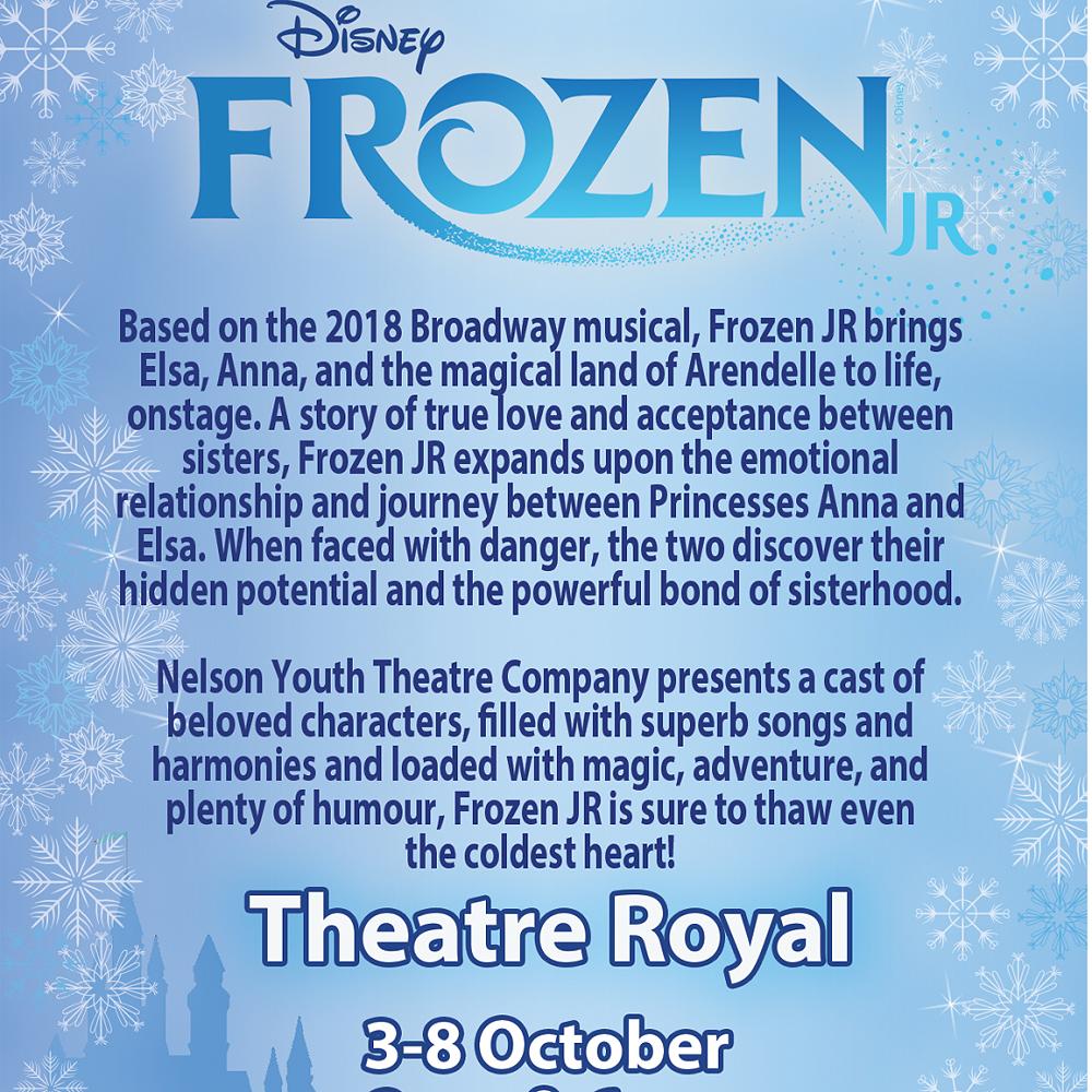 Nelson Youth Theatre presents Frozen JR
