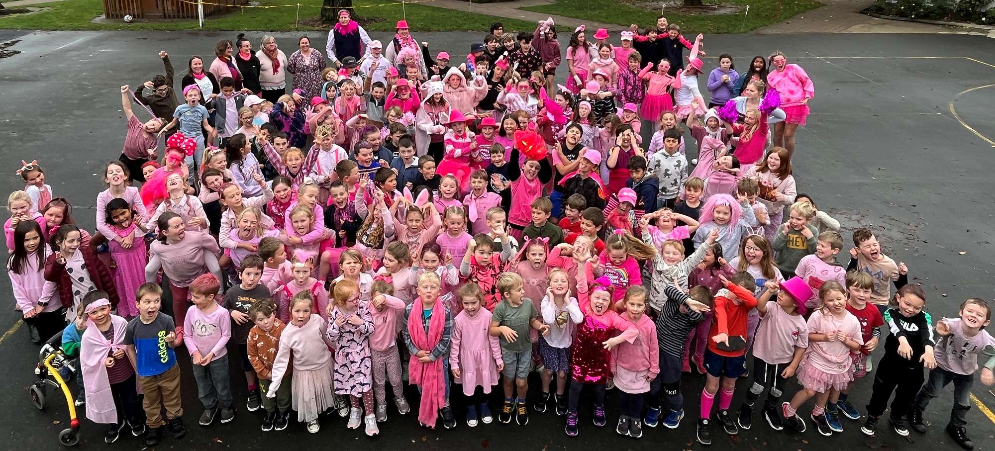 Outram School Shows the Power of Pink