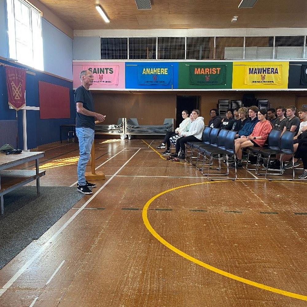 Josh Komen — Open Magazine Panui - John Paul II High School, Term 1 Week 7