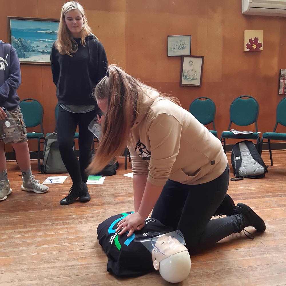 Red Cross First aid course