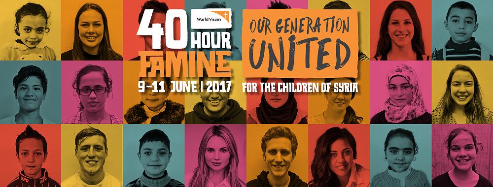 World Vision: 40 Hour Famine 2017 — Newsletter - 1 June 2017