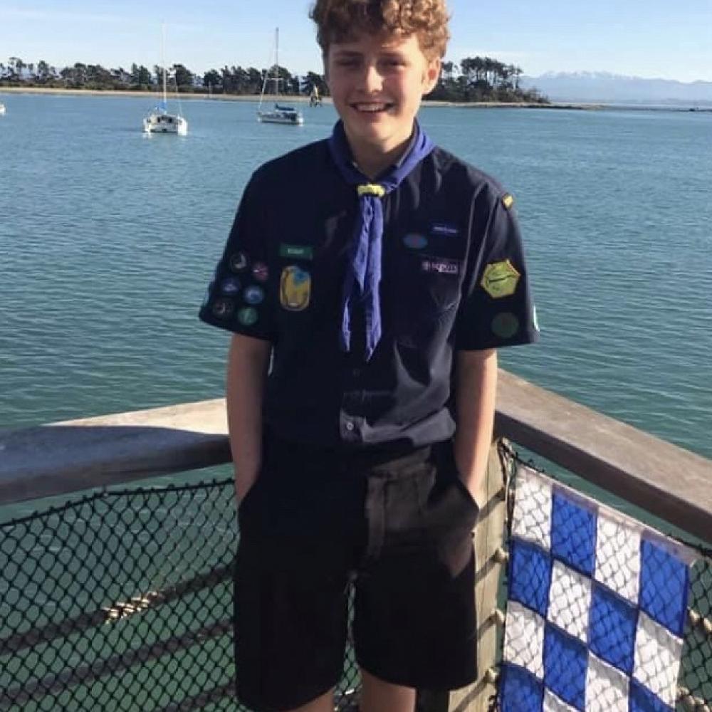 And the Chief Scout Award goes to... Silas Bailey!