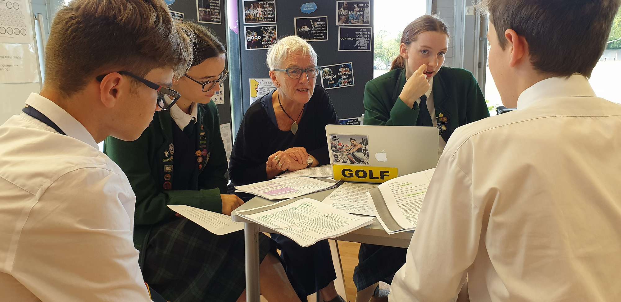 "Tawking the tawk!" | John McGlashan College