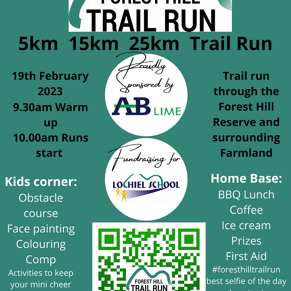 Forest Hill Trail Run 2023 - Team Challenge — November 2022 Newsletter