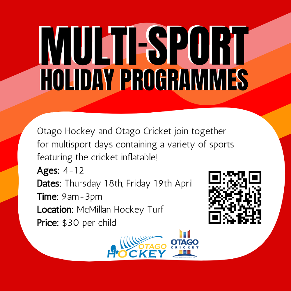 Sports Holiday Programmes - see posters above and below for details ...