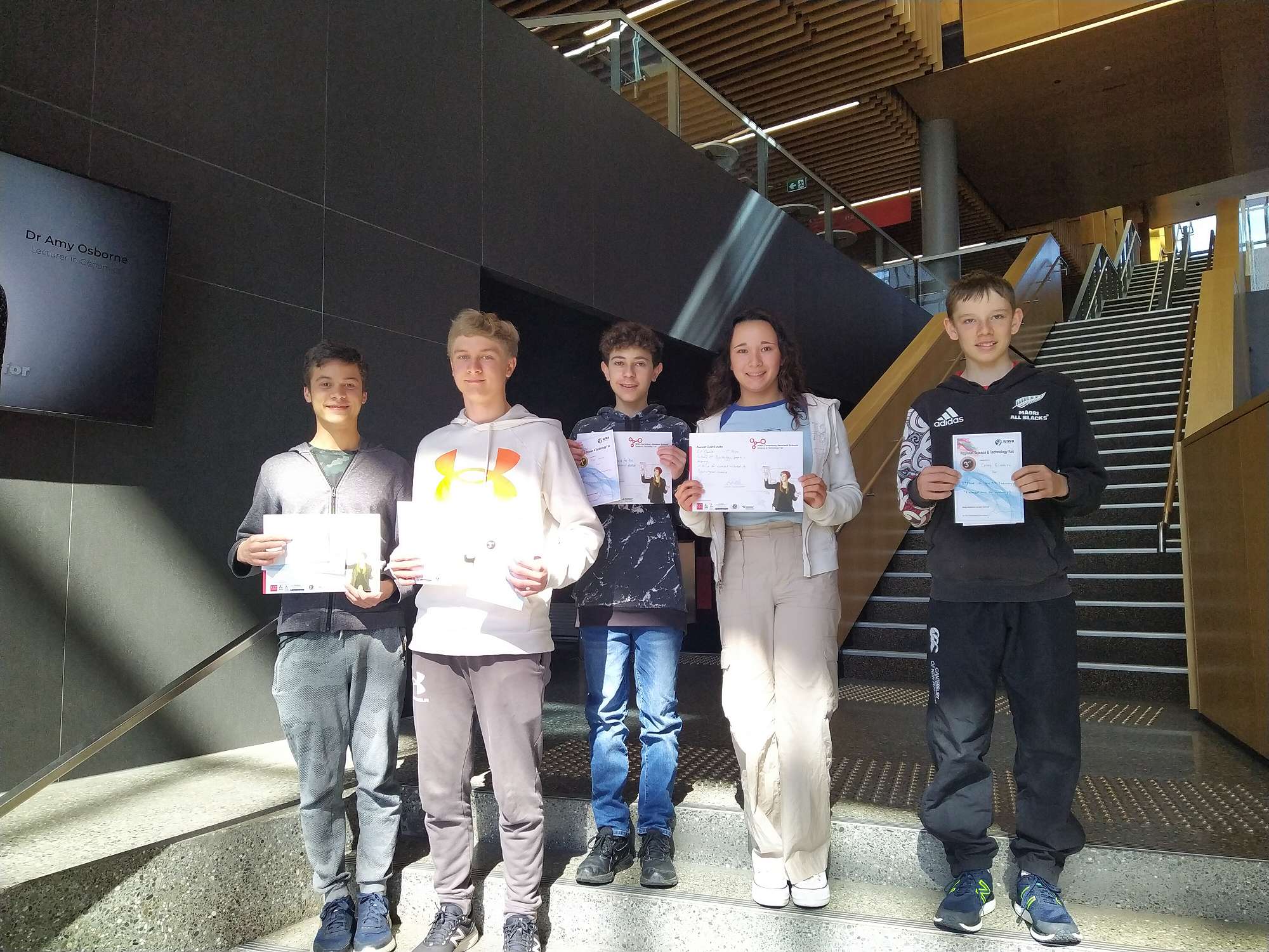 Well Deserved Success at the 2023 NIWA Science and Technology Fair