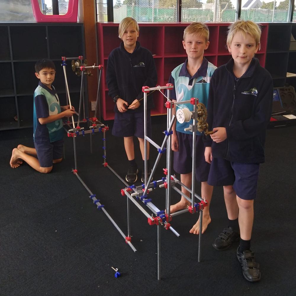 We have two teams training for the Epro8 competition in Rotorua.