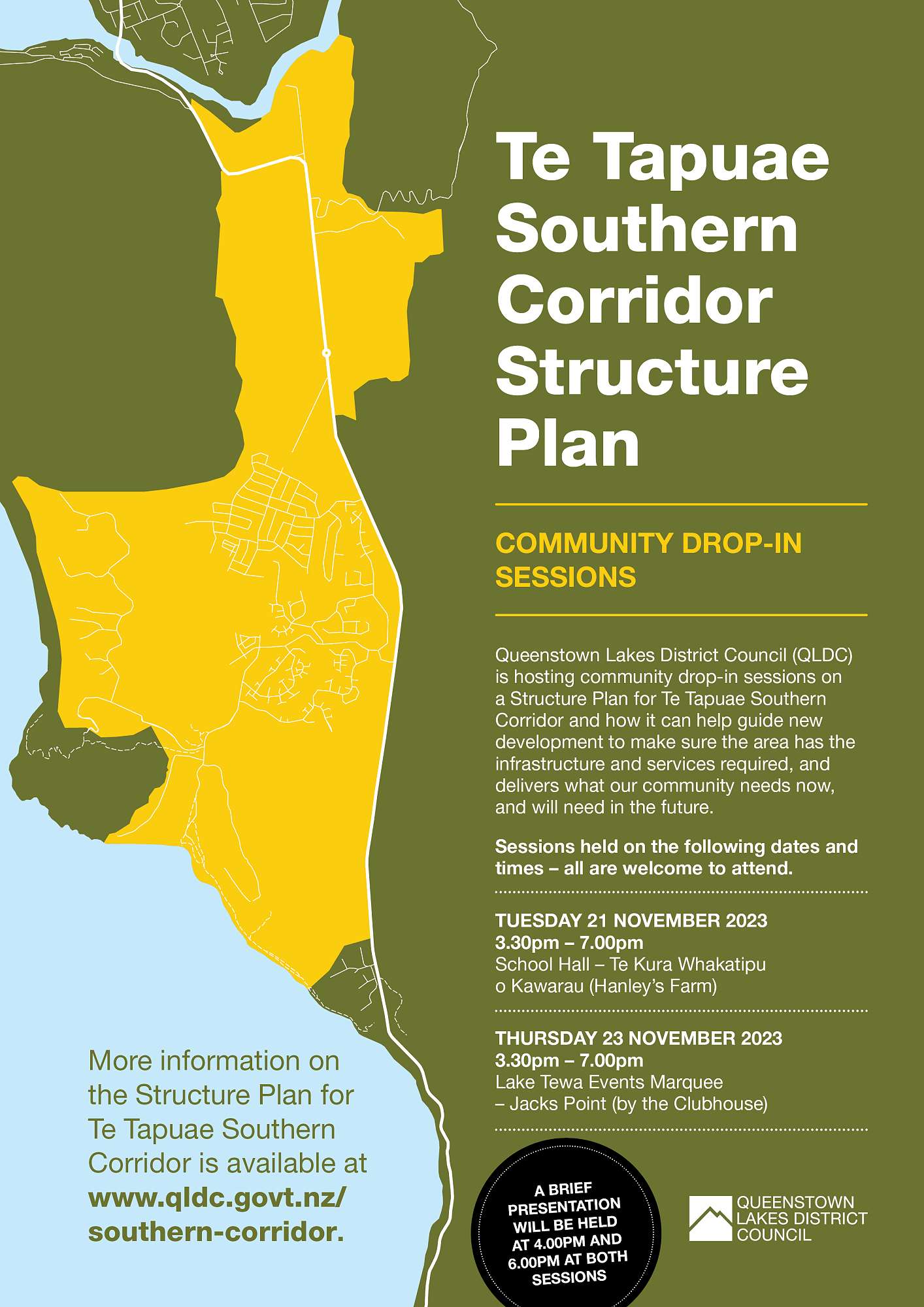 Te Tapuae Southern Corridor Structure Plan