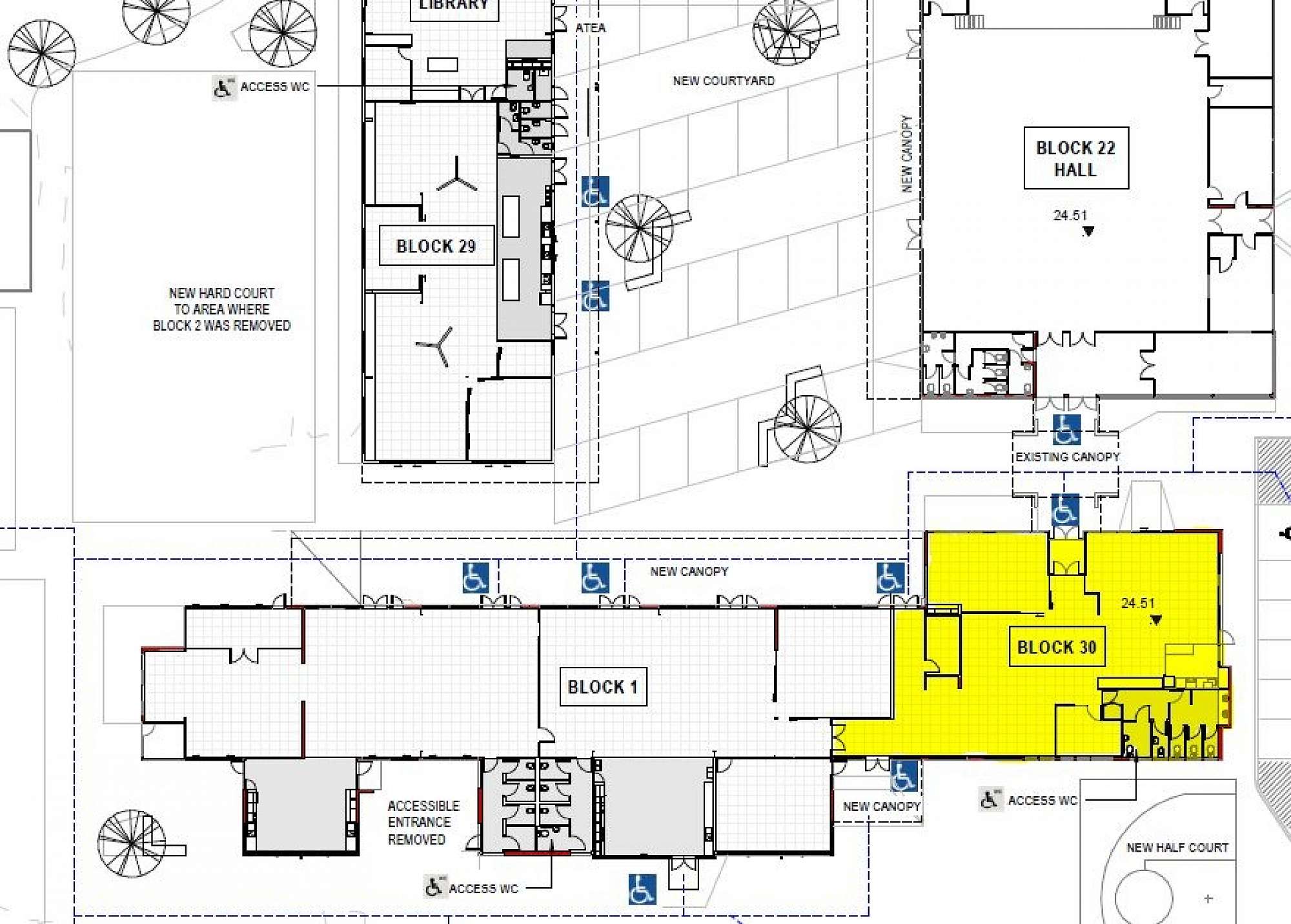 From admin block to new learning space