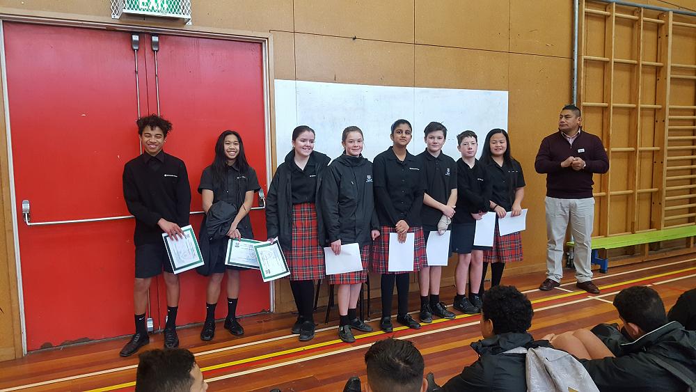 Year 9 Excellence Awards Term 2
