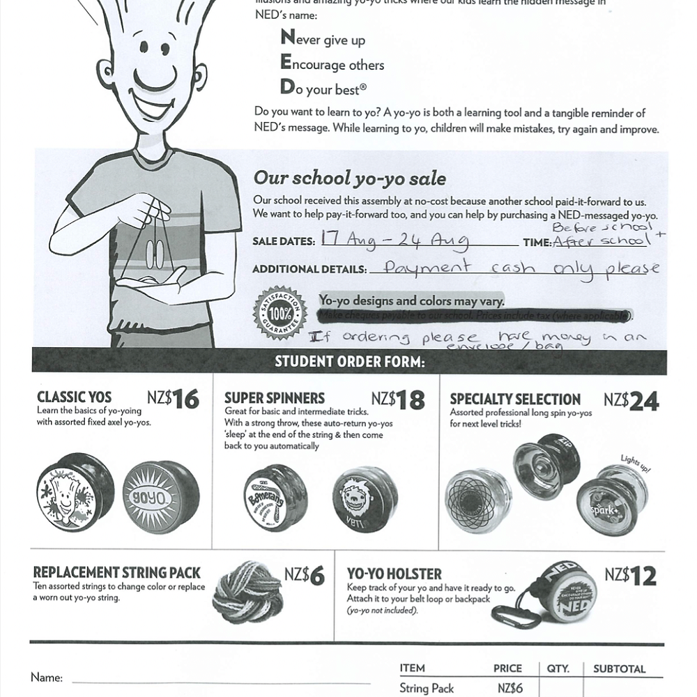 Ned Show — Term 3 Week 5