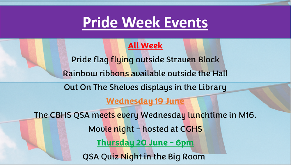 Pride Week at CBHS