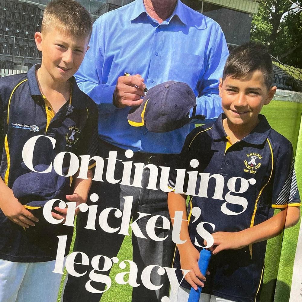 KNS Students Mason & Bryden Pearce exciting opportunity!