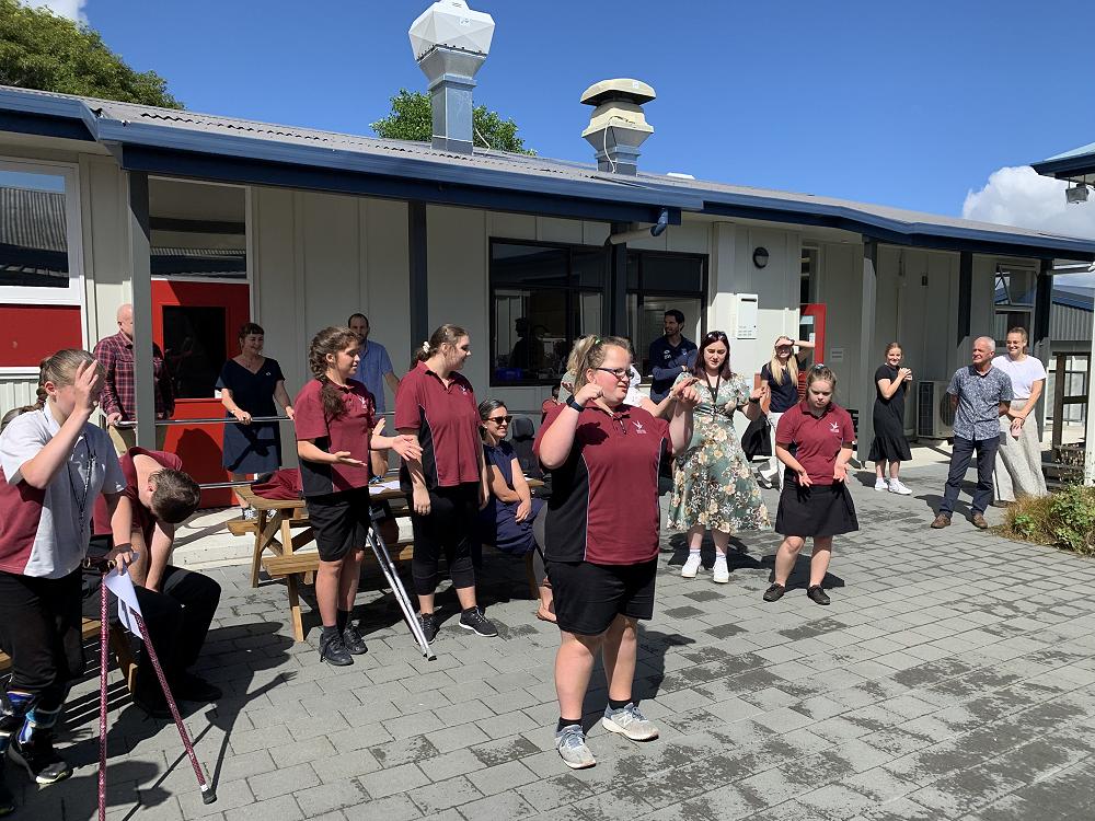 Celebration in the Learning Support Centre