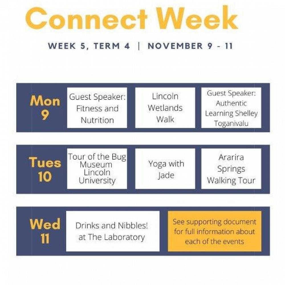 Connect Week Term 4 2020