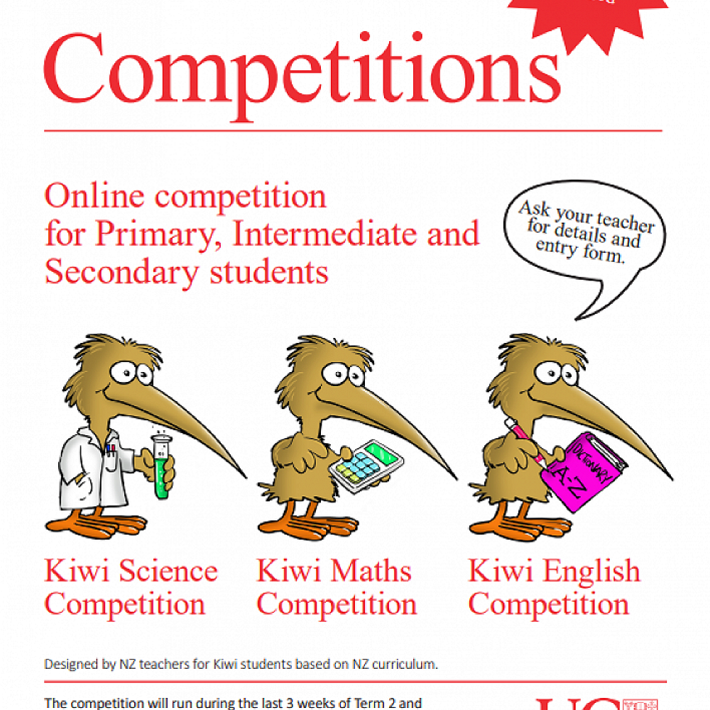 Reminder - Kiwi Competition
