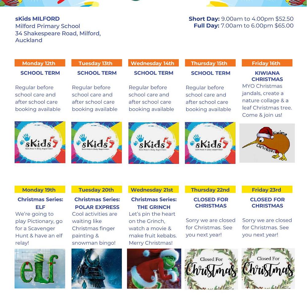 Skids Holiday Programme