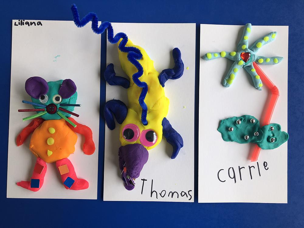 Experimenting with Play Dough