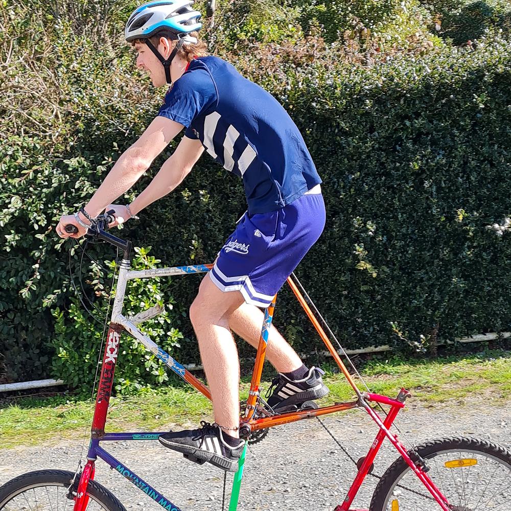 On your bike!