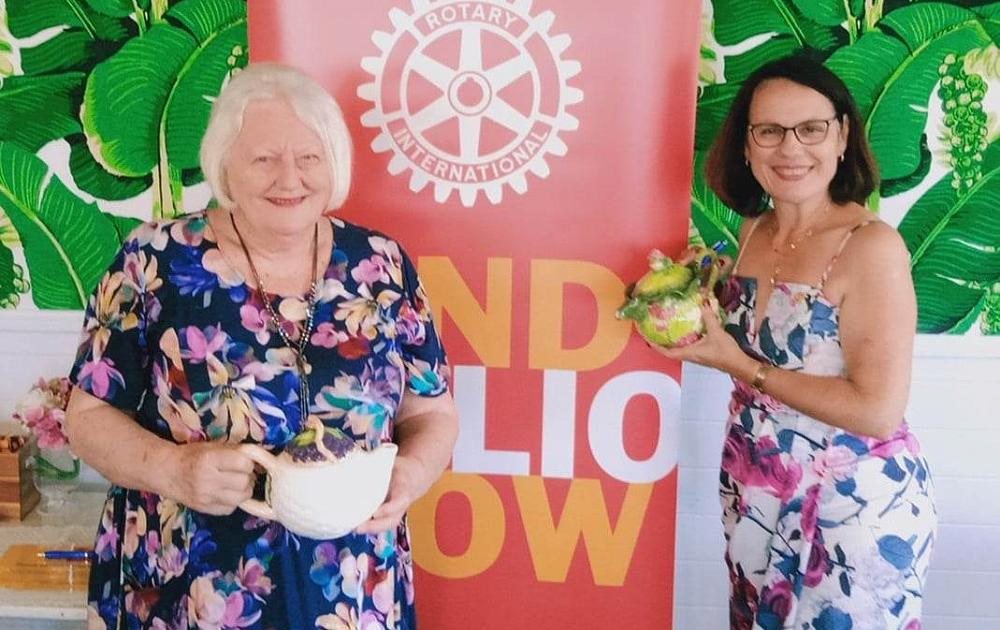 Rotary suits Rita to a 'tea' — Rotary District 9560 February Newsletter