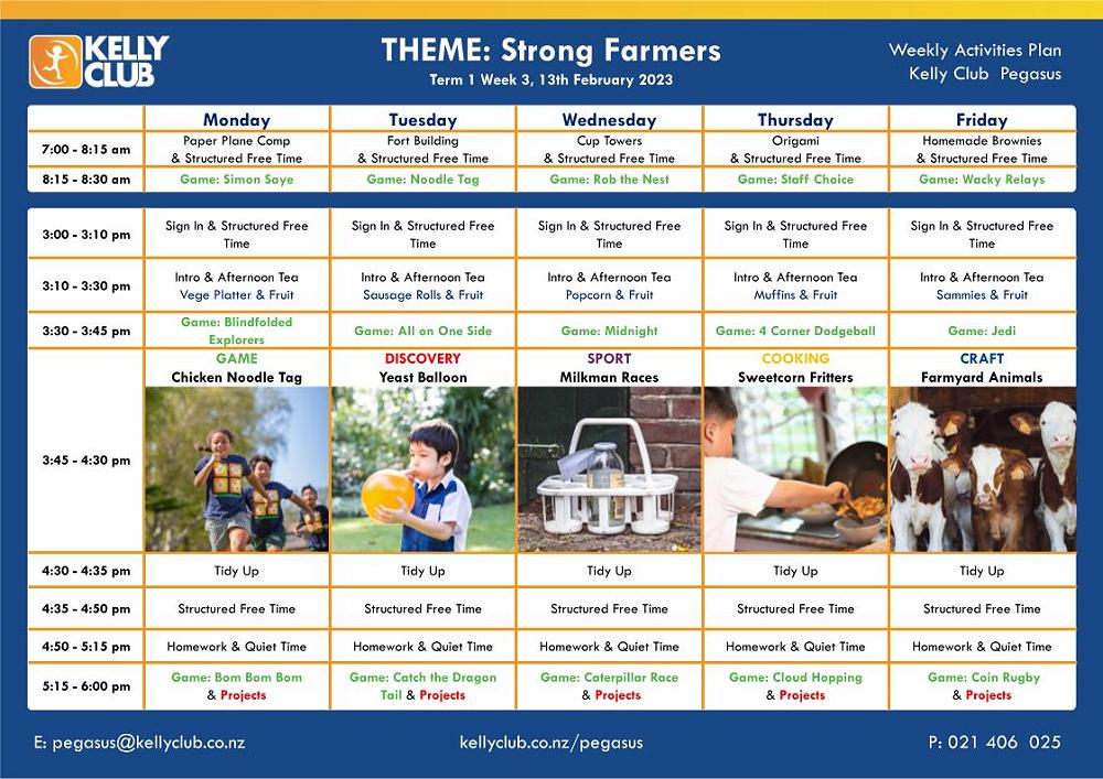 This week at Kelly Club.