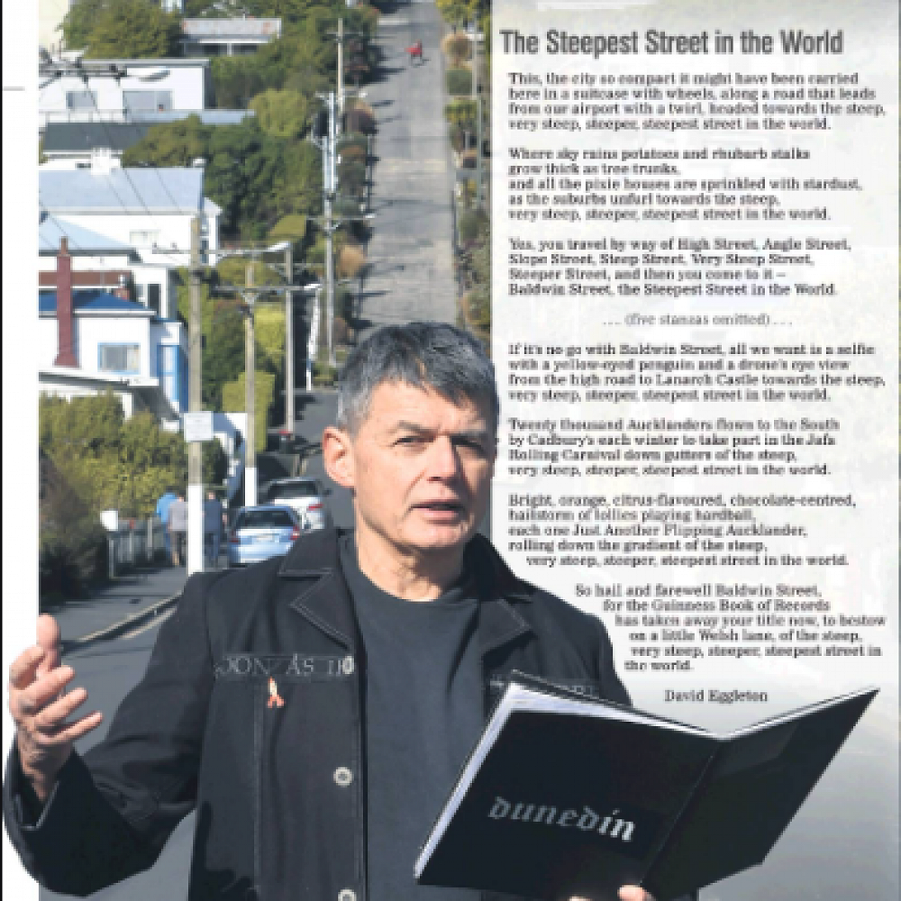 Visit from New Zealand’s Poet Laureate, David Eggleton