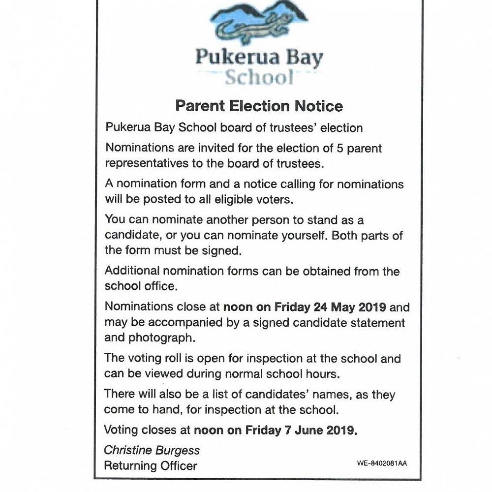 Board of Trustees Elections — Newsletter - 17 May 2019 - Week 3