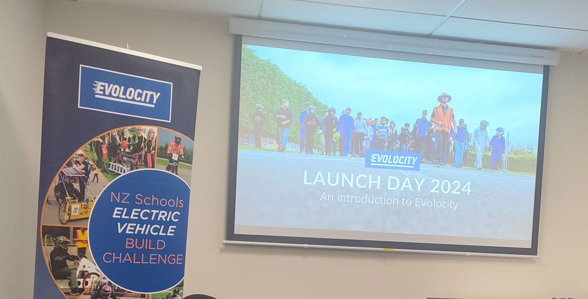 EVolocity Launch - Year 13 Mechanics trip