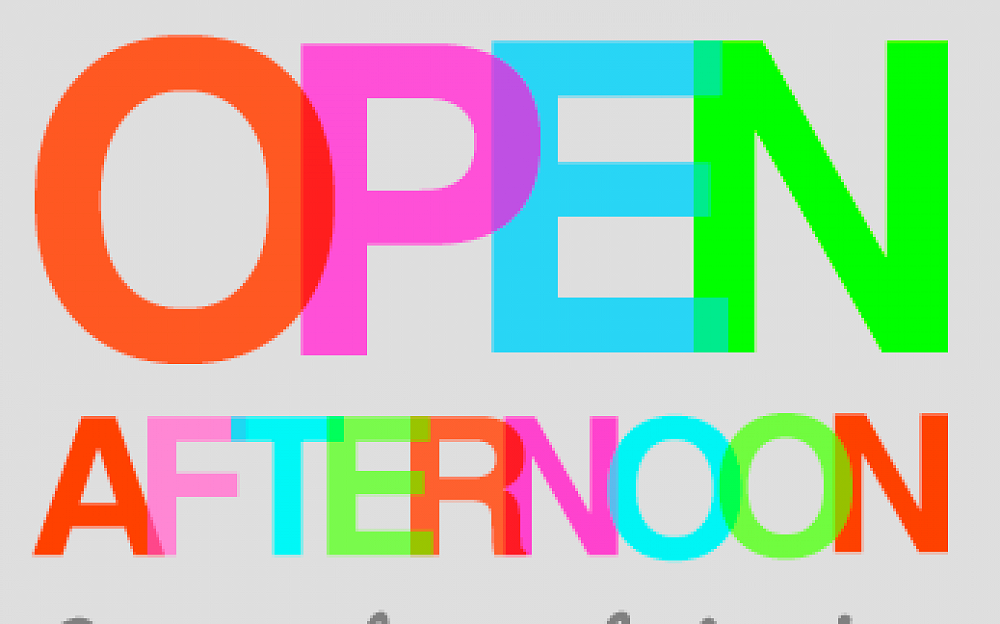 Open Afternoon - Friday 1st February 2019 — eNewsletter #174