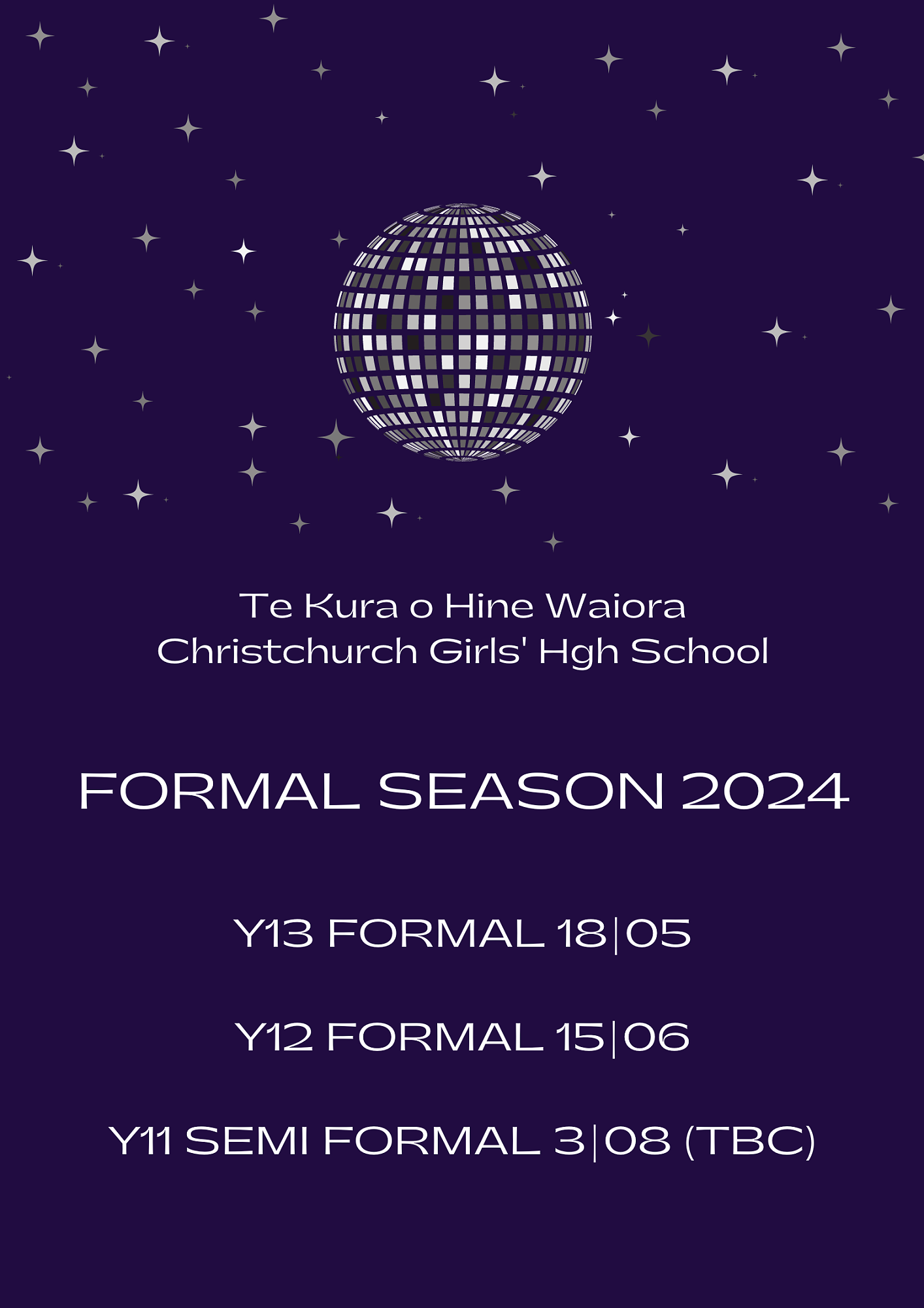 2024 Formal Season