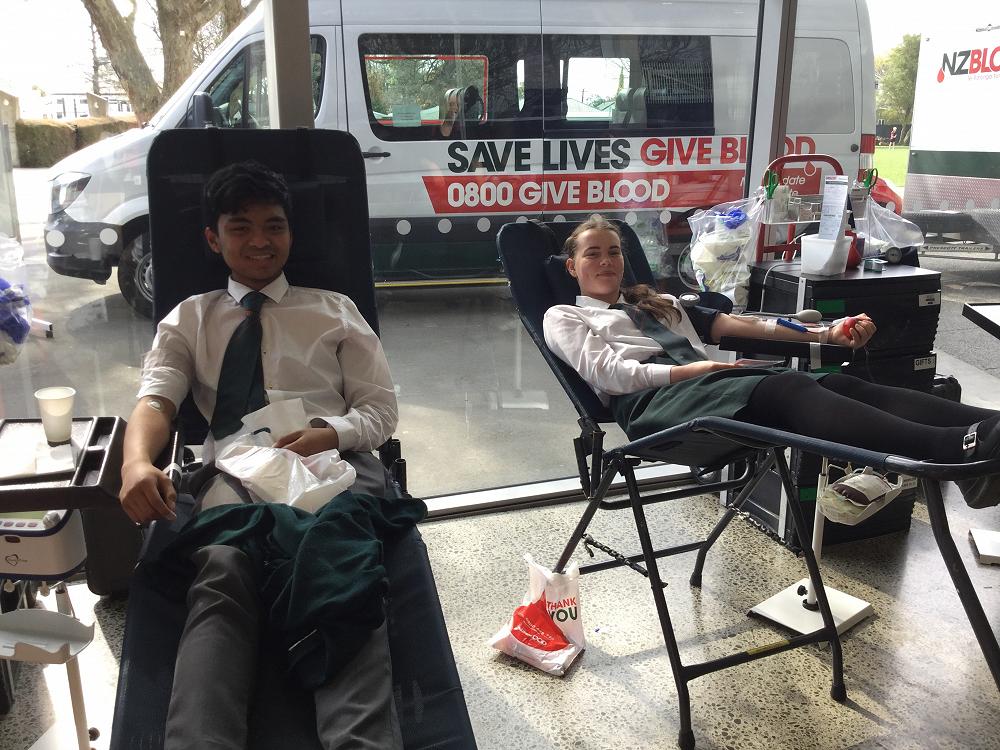 NZ Blood Service Visit