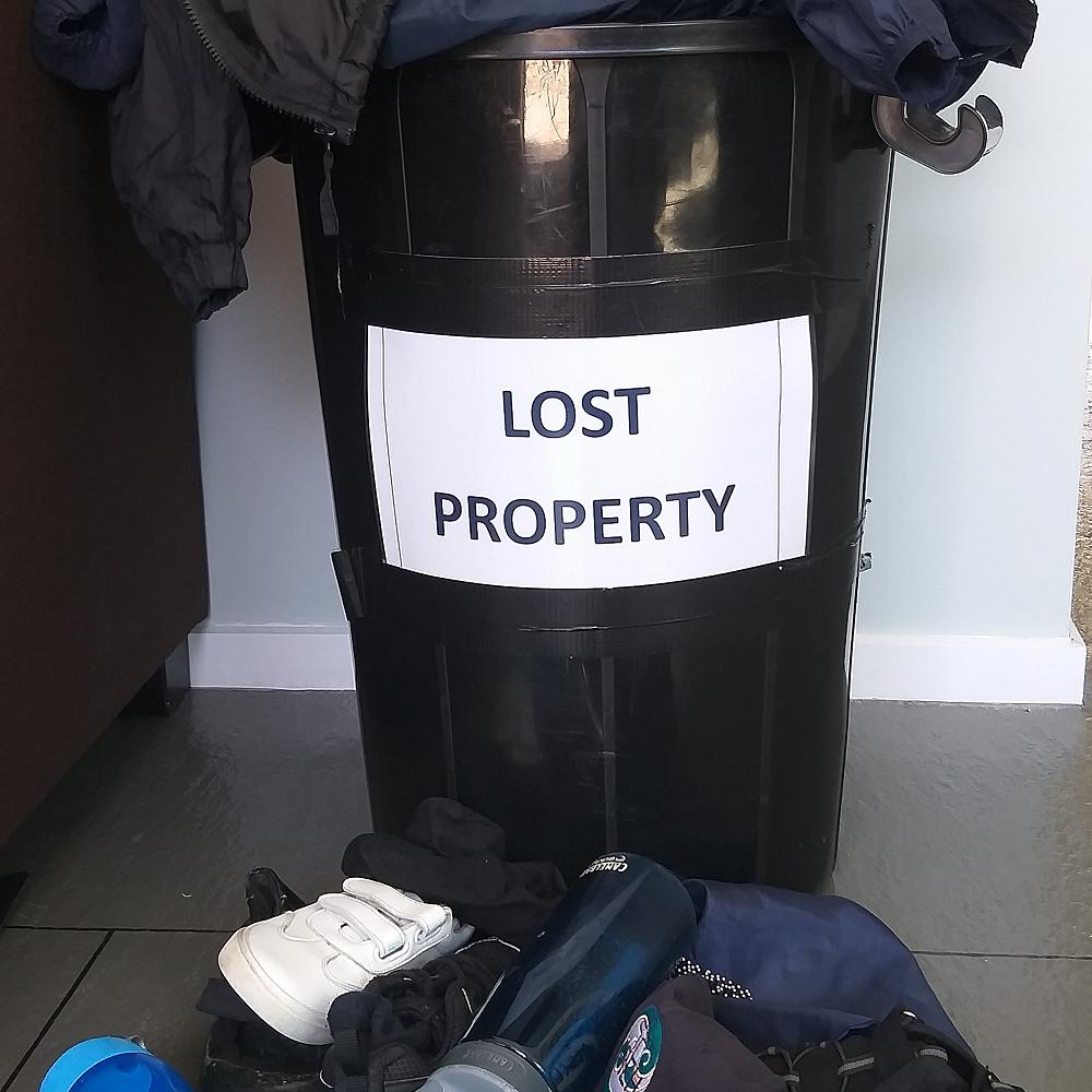 LOST PROPERTY / LABELLING UNIFORM ITEMS — JCS Newsletter - 22 August 2024