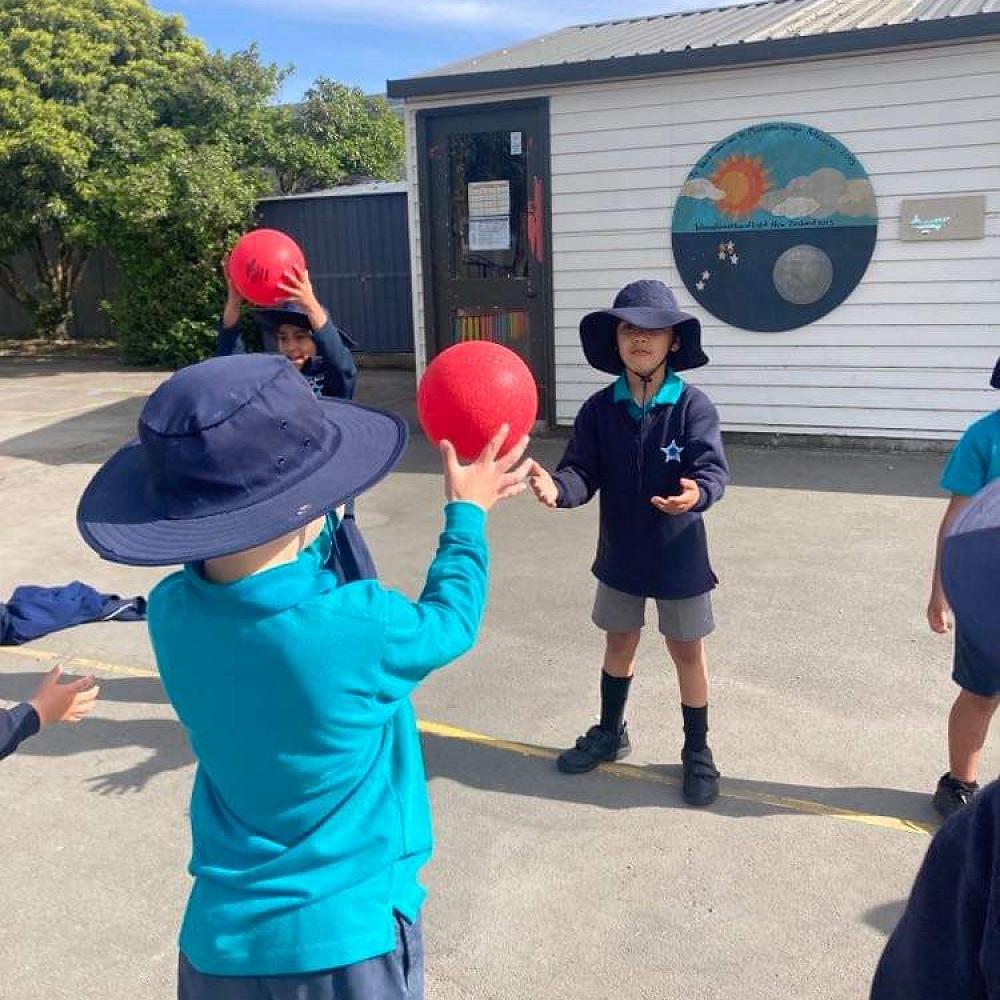 Ball Skills in Room 18 and 19