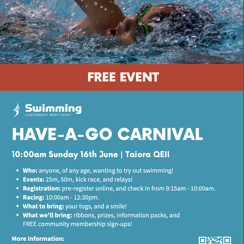 Have-a-go Swimming Carnival — Newsletter for Friday 14 June