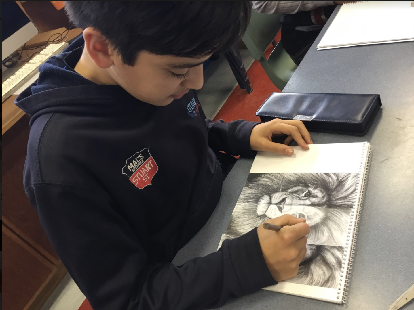 Learning about shading in Visual Arts | Tahuna Normal Intermediate