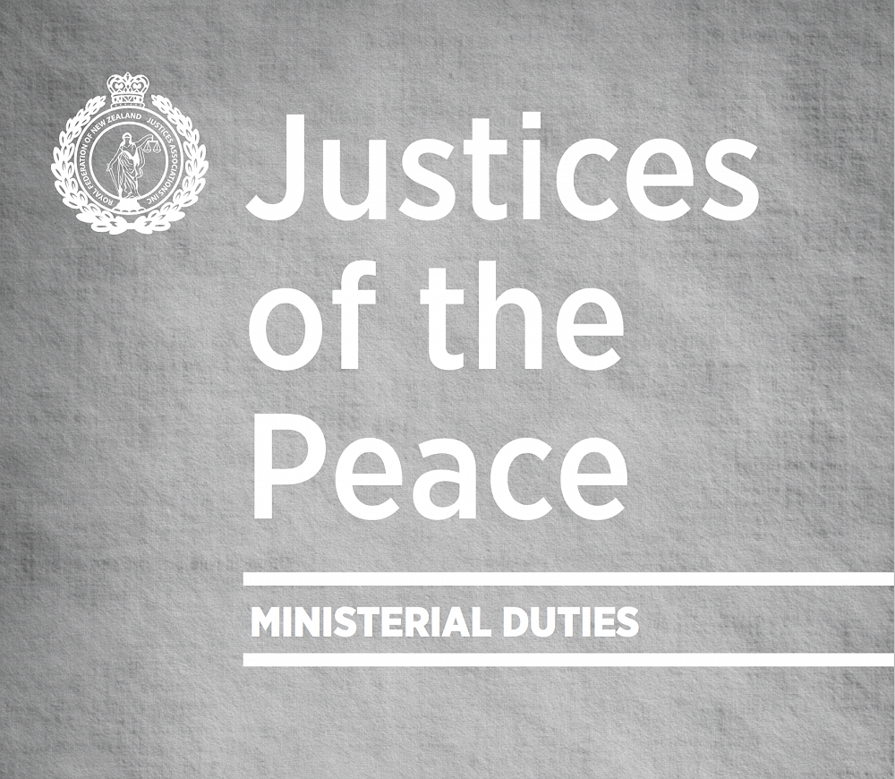 Justices of the Peace Manual