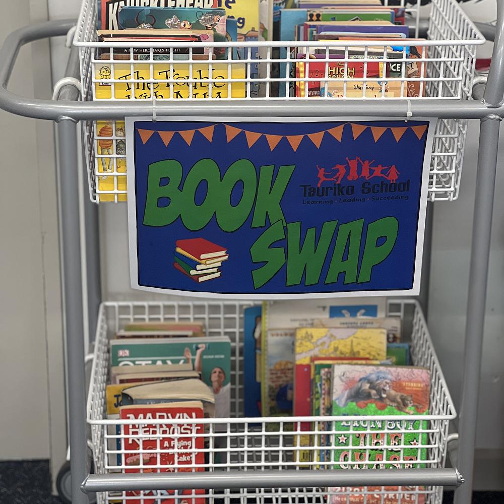 School Library Book Swap Trolley