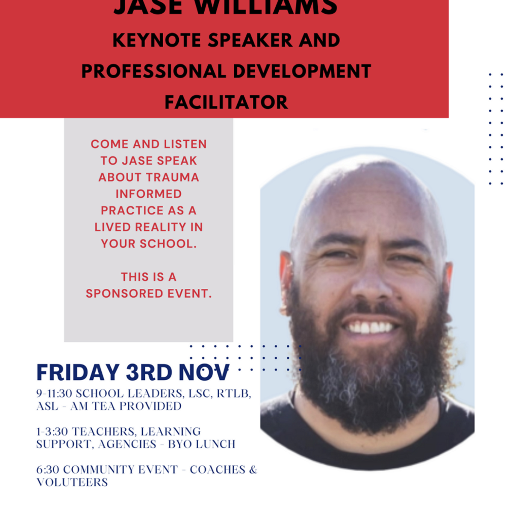 Half Day Only - Friday 3 Nov + Community Event