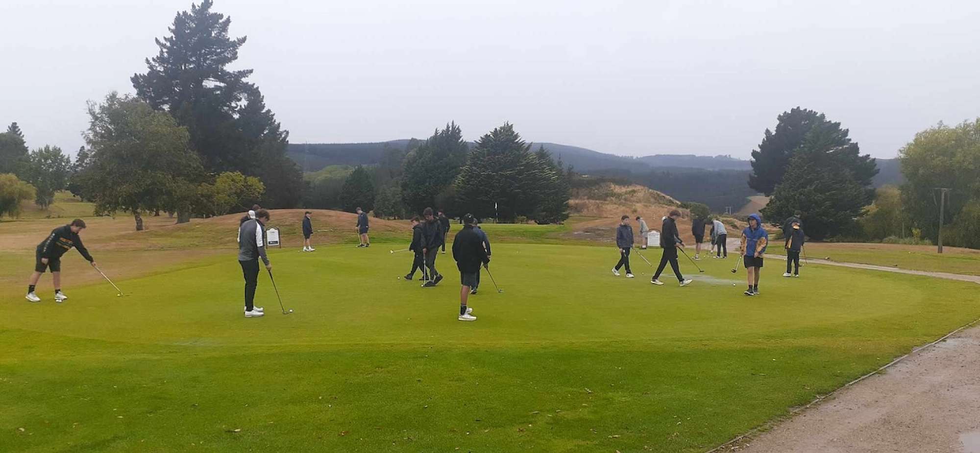 The Intercollegiate Golf Championships took place at Taieri Lakes Golf ...