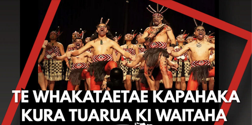 Waitaha Secondary School Regional Haka Competition
