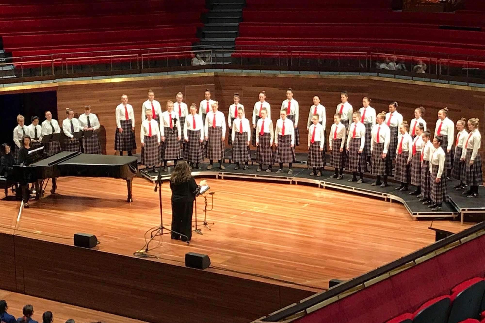 CGHS Cantrices Perform At The Big Sing, Secondary Schools' Choral Festival
