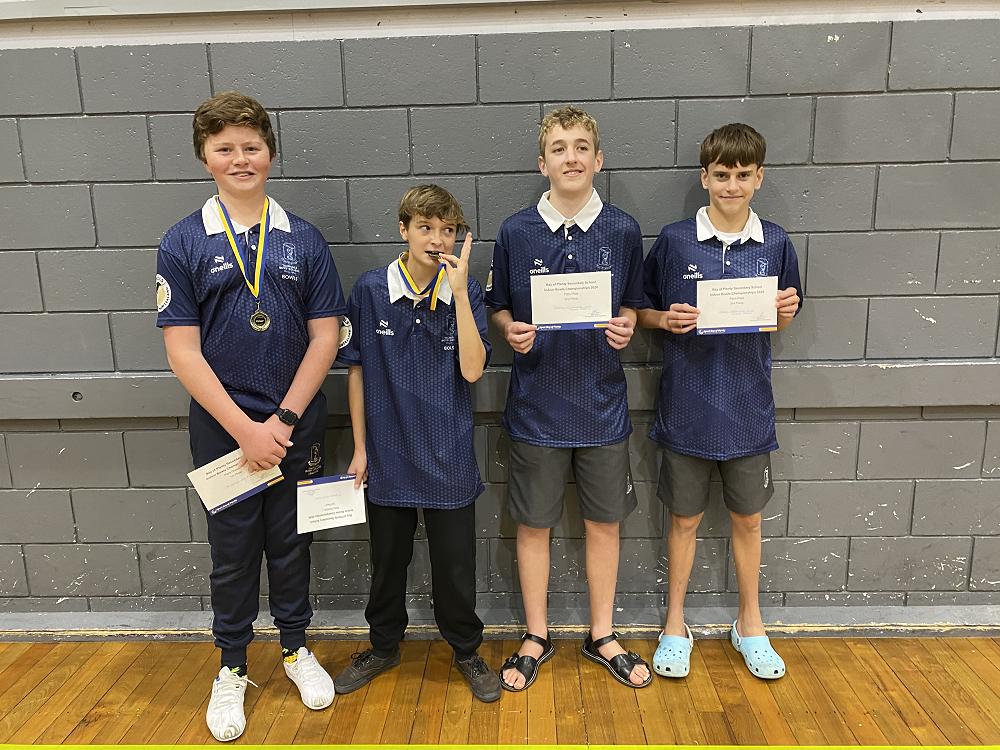 BOPSS Indoor Bowls Champions!