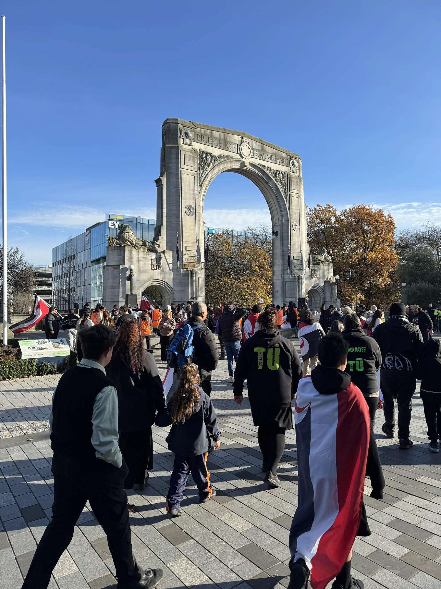 Toitū te Tiriti Protest