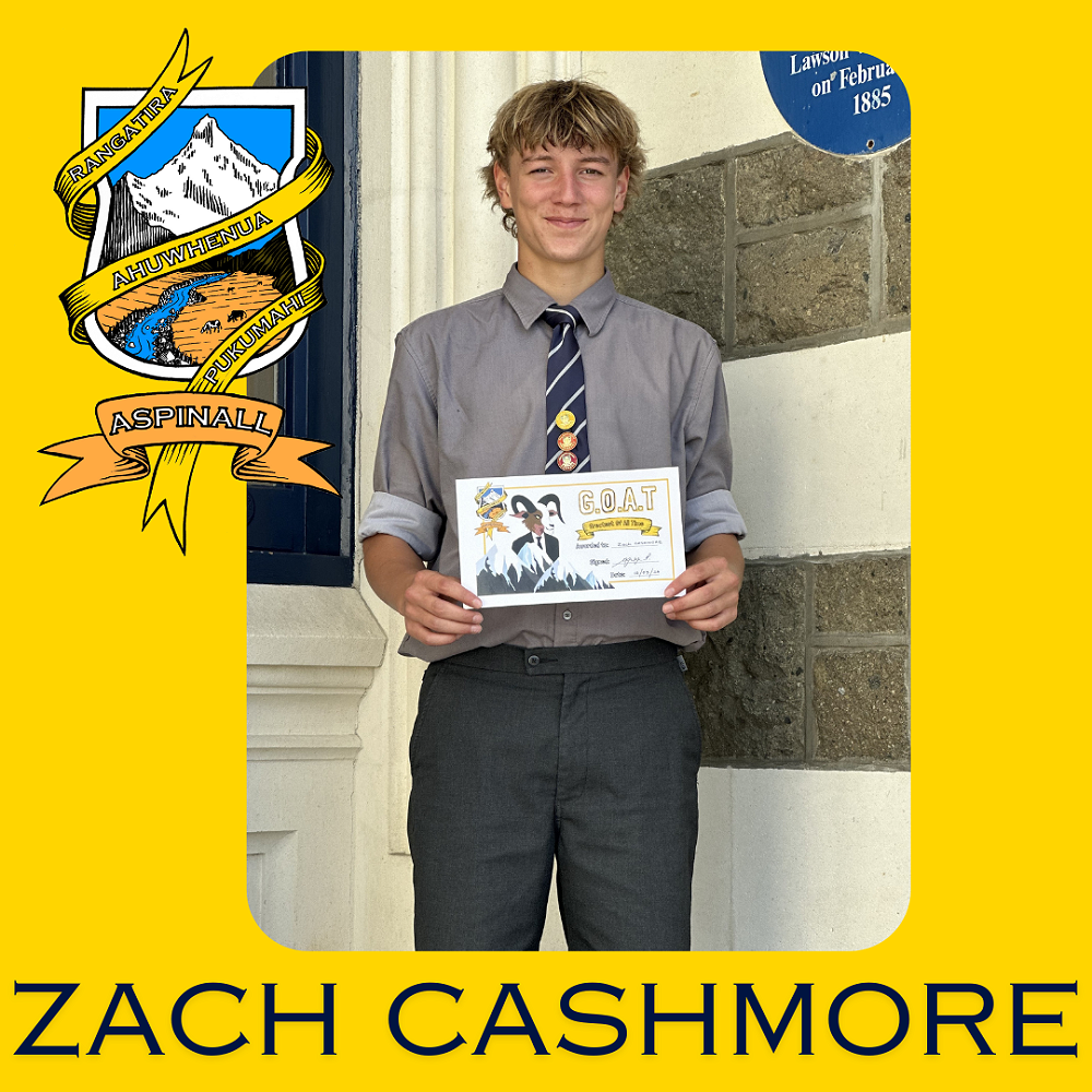 Aspinall G.O.A.T. of the week