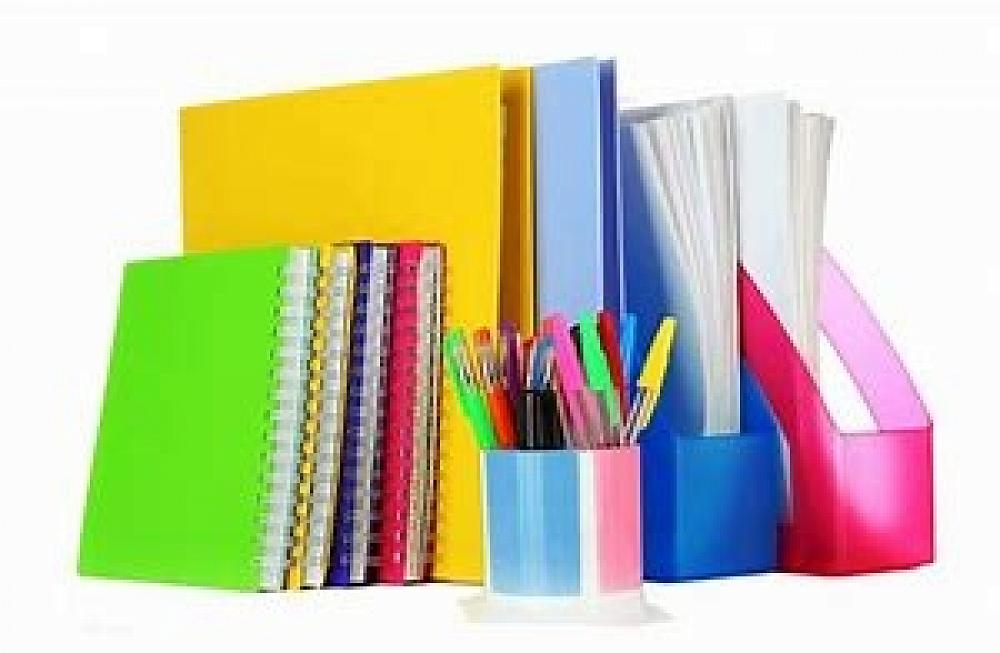 All stationery lists are below
