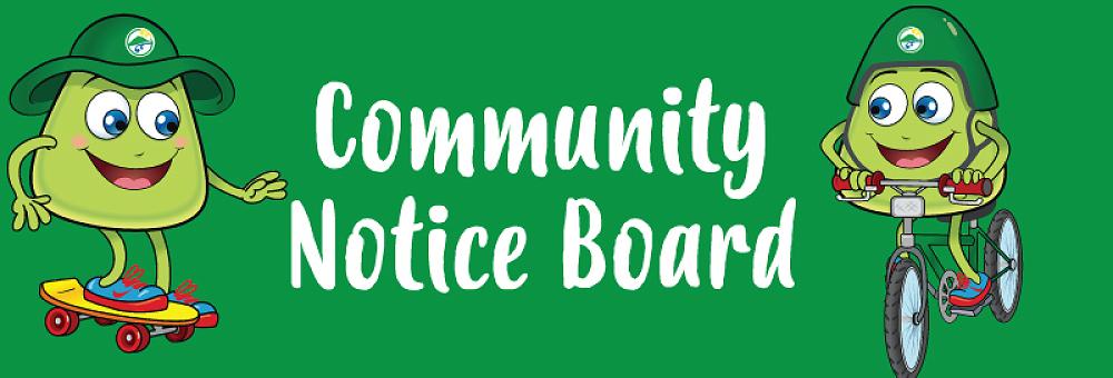 Notices from our Community.