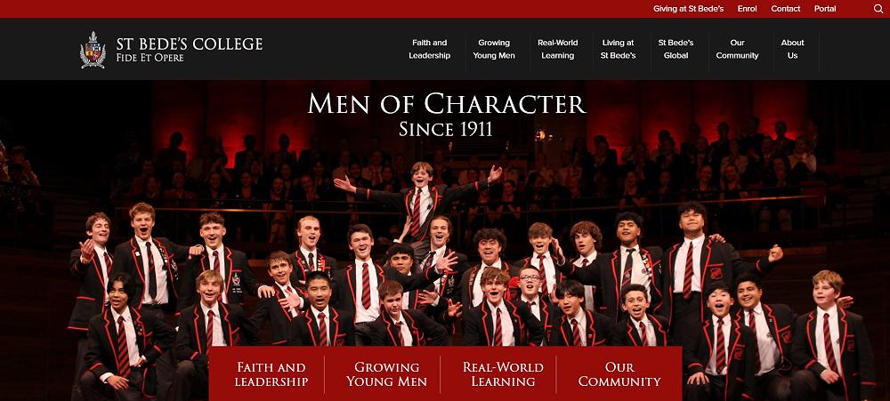 New college website goes live next week — St Bede's College Newsletter ...