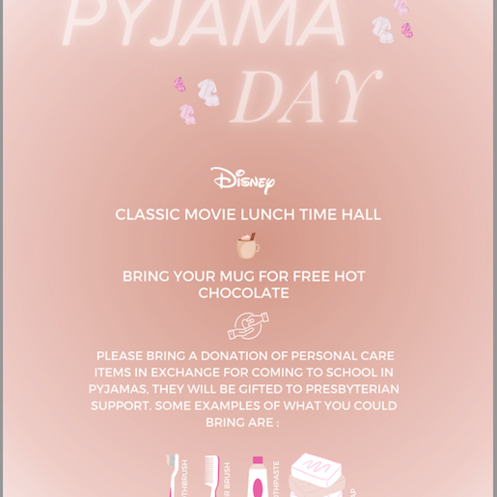 PJ Day Friday 4 August