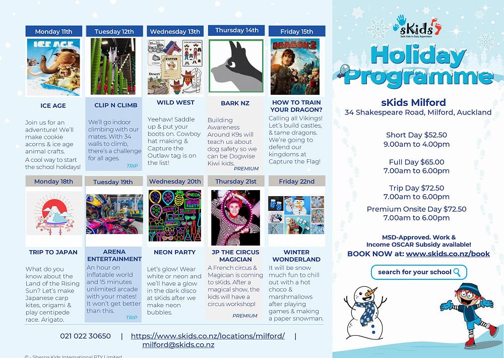 Skids Holiday Programme
