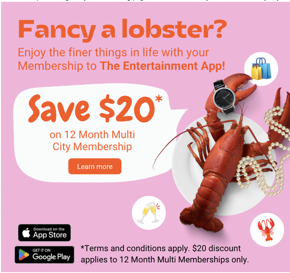 Entertainment Book — Newsletter 17th of August 2023